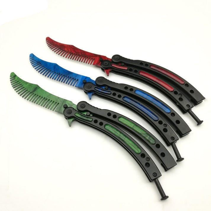 Butterfly knife practice comb – Tactical Comb